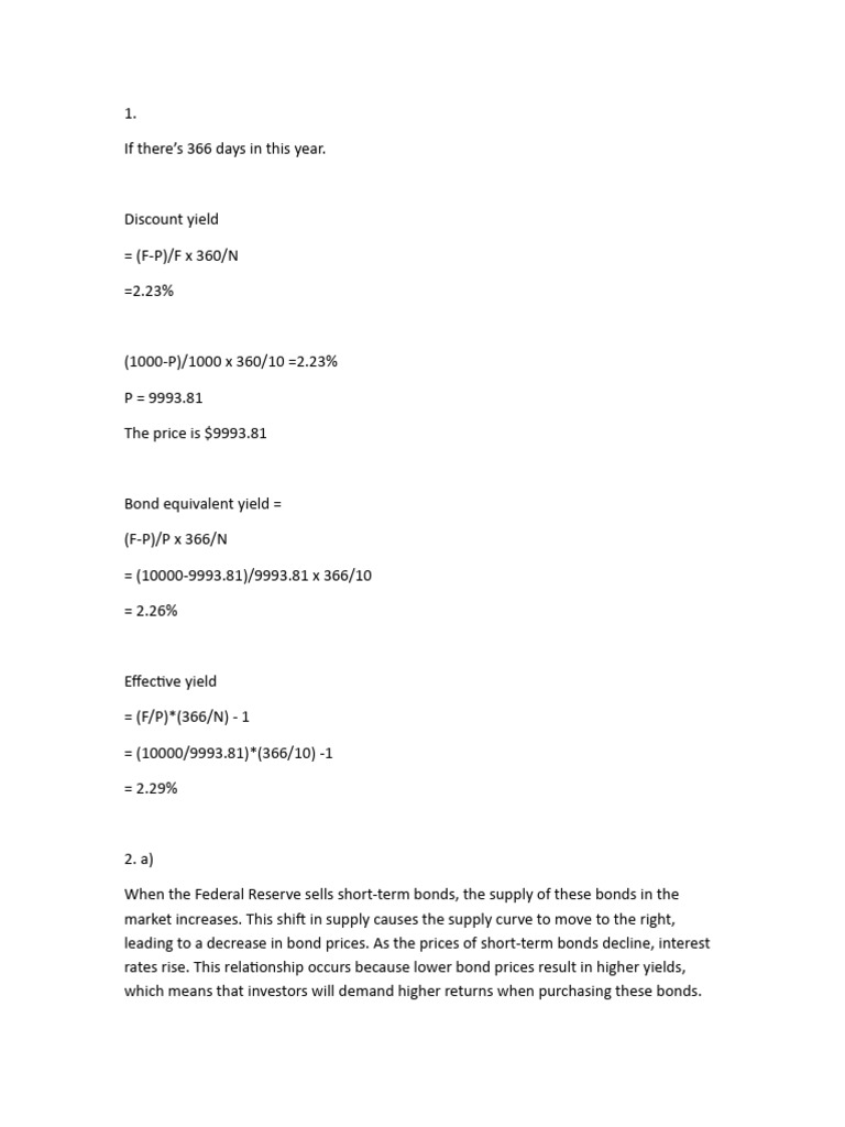 HW1 (4) | PDF | Mortgage Backed Security | Interest