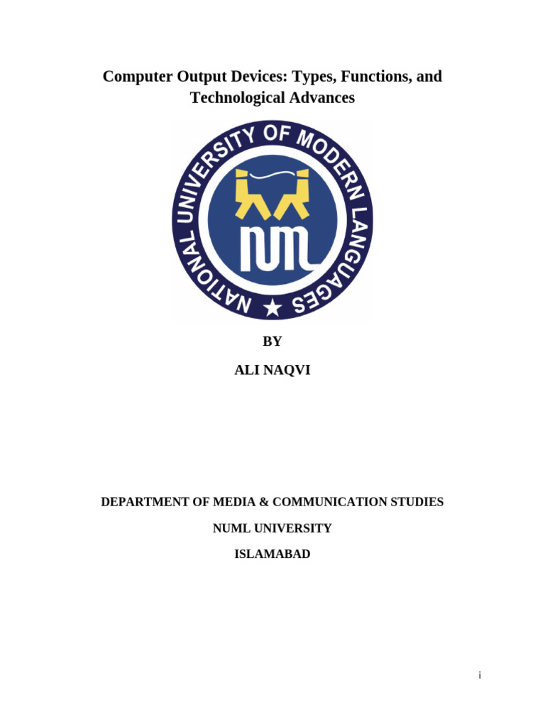 Thesis Ali | PDF | Printer (Computing) | Computer Monitor
