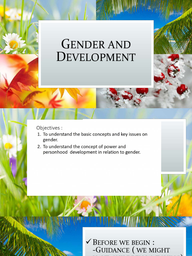 Nstp Gender Fair Education | PDF | Gender | Gender Studies