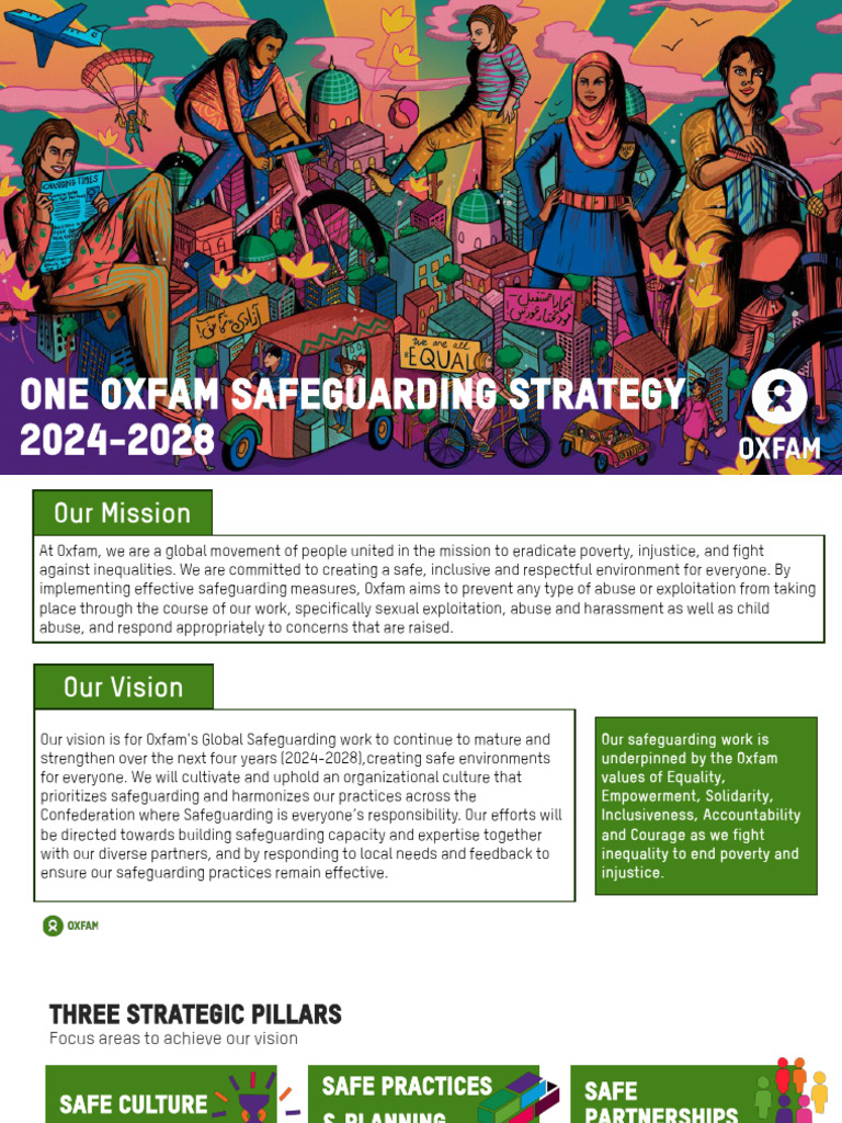 English - One Oxfam Safeguarding Strategy 2024-2028 Final Version | PDF ...
