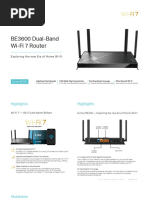 ONT DUAL BAND WIFI 6 ZXHN F6600P Datasheet | PDF | Wi Fi | I Pv6