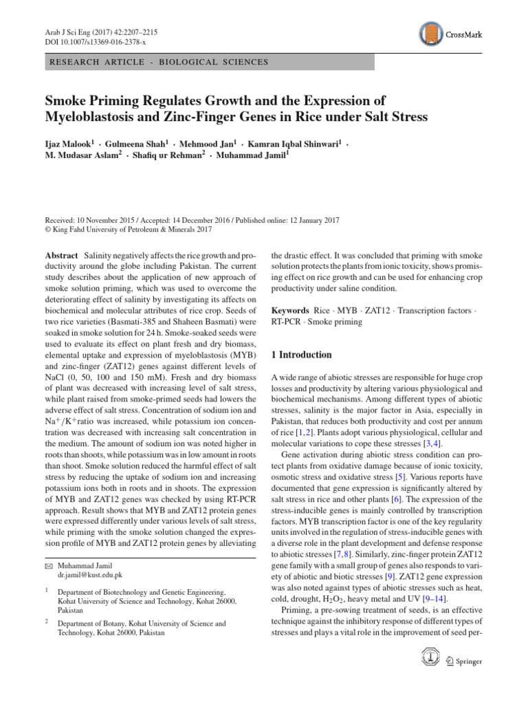 Smoke 2 | PDF | Sodium | Root
