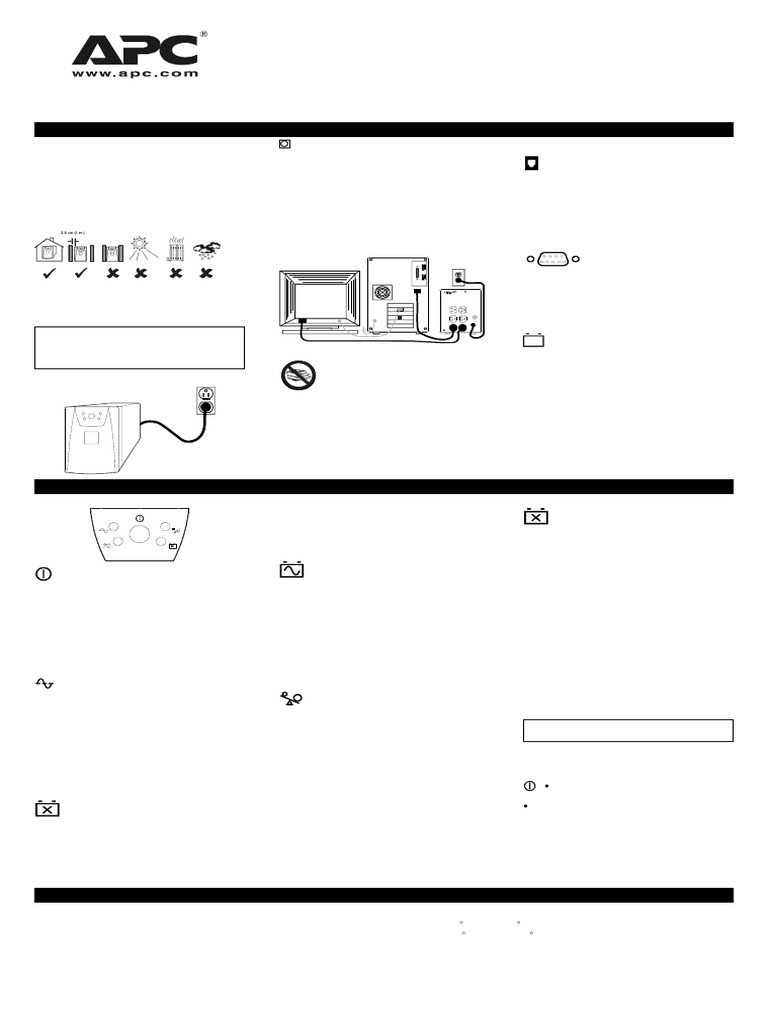 Apc | PDF | Electrical Components | Electronics