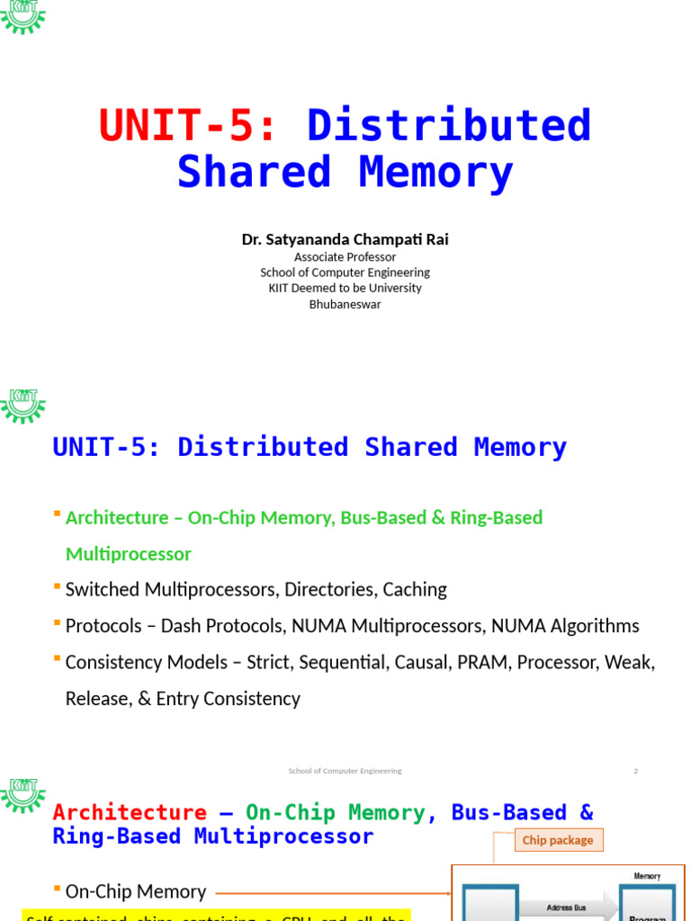 Unit-5-DOS-SCR | PDF | Computing | Information Technology