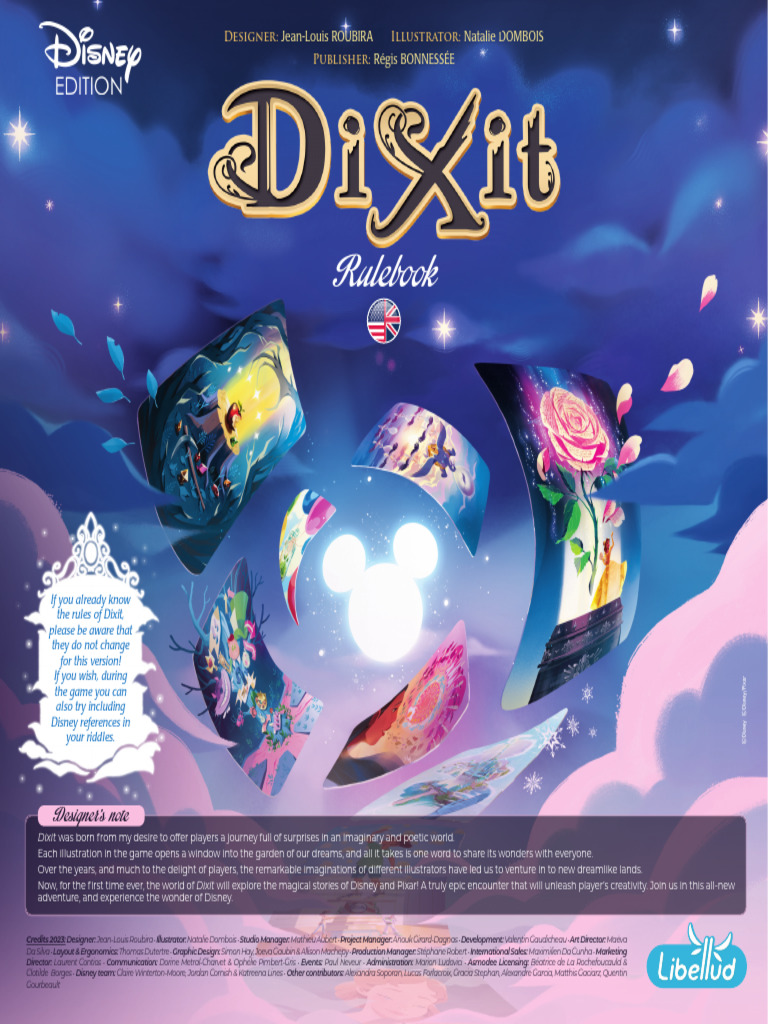 Dixit Disney Edition Game Rules | PDF
