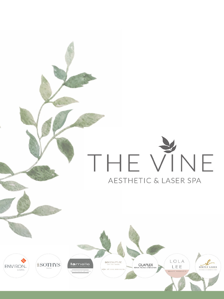 The Vine Menu (1) | PDF | Integumentary System | Human Appearance