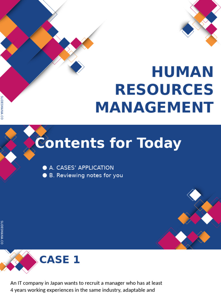 Case Discussion and Sharing | PDF | Human Resource Management | Layoff