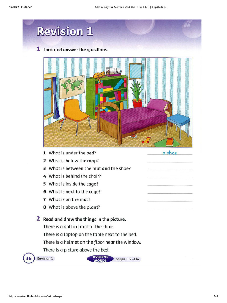 Get Ready For Movers 2nd SB - Flip PDF - FlipBuilder | PDF