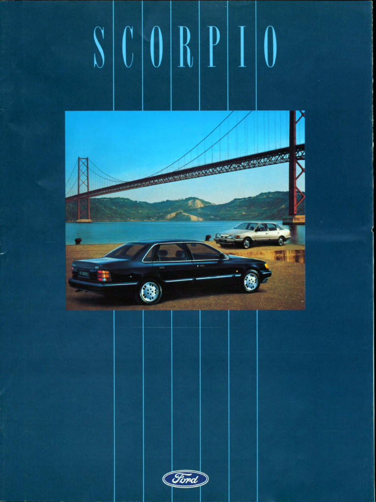 Brochure Ford Scorpio 1990 2 | PDF