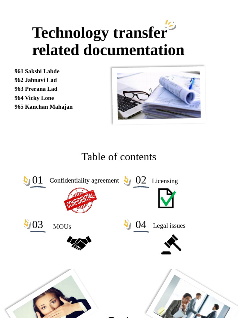 IP 2 Presentation 961-965 | PDF | Non Disclosure Agreement | Justice
