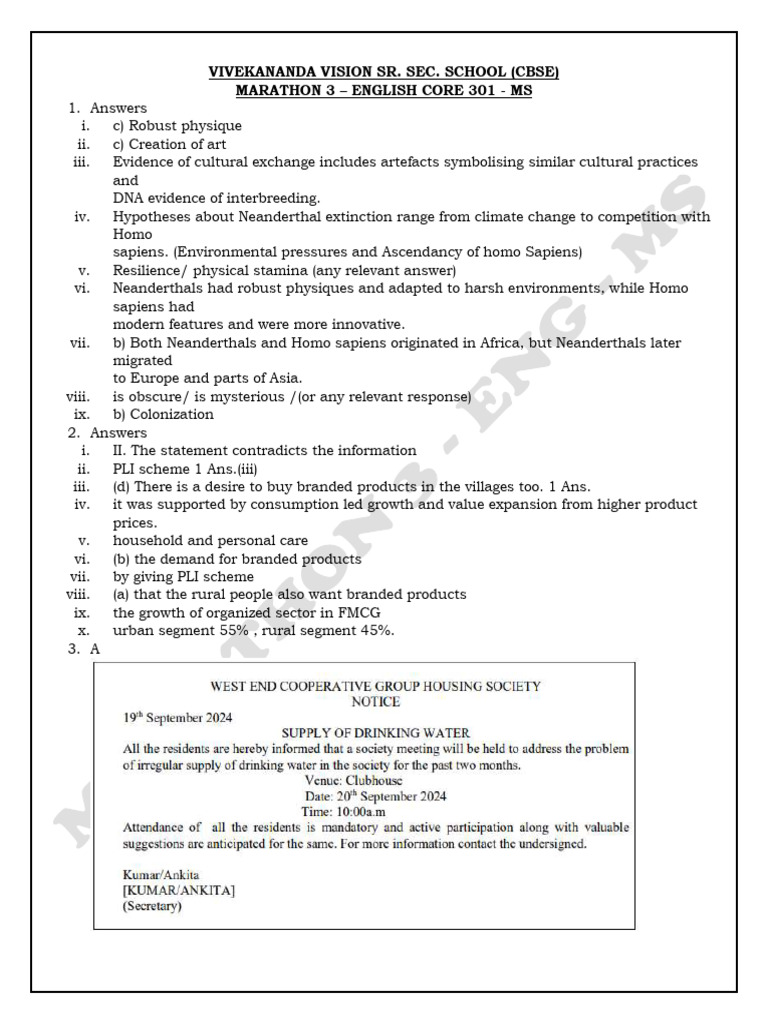 Marathon 3 MS | PDF | Phytoplankton | Neanderthal