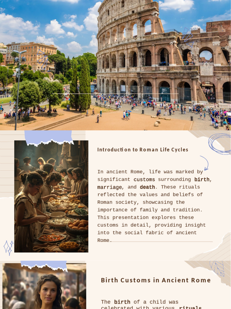 Roman Life Cycle Customs Explained | PDF