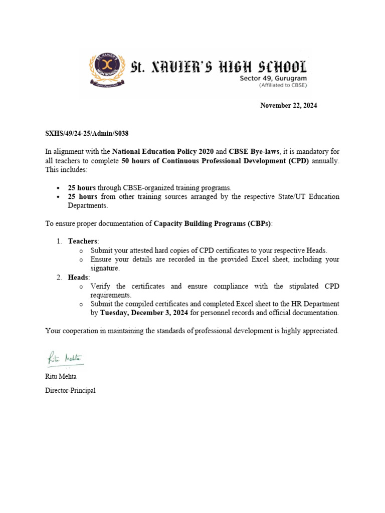 Notice - Capacity Building Programs - Documentation | PDF