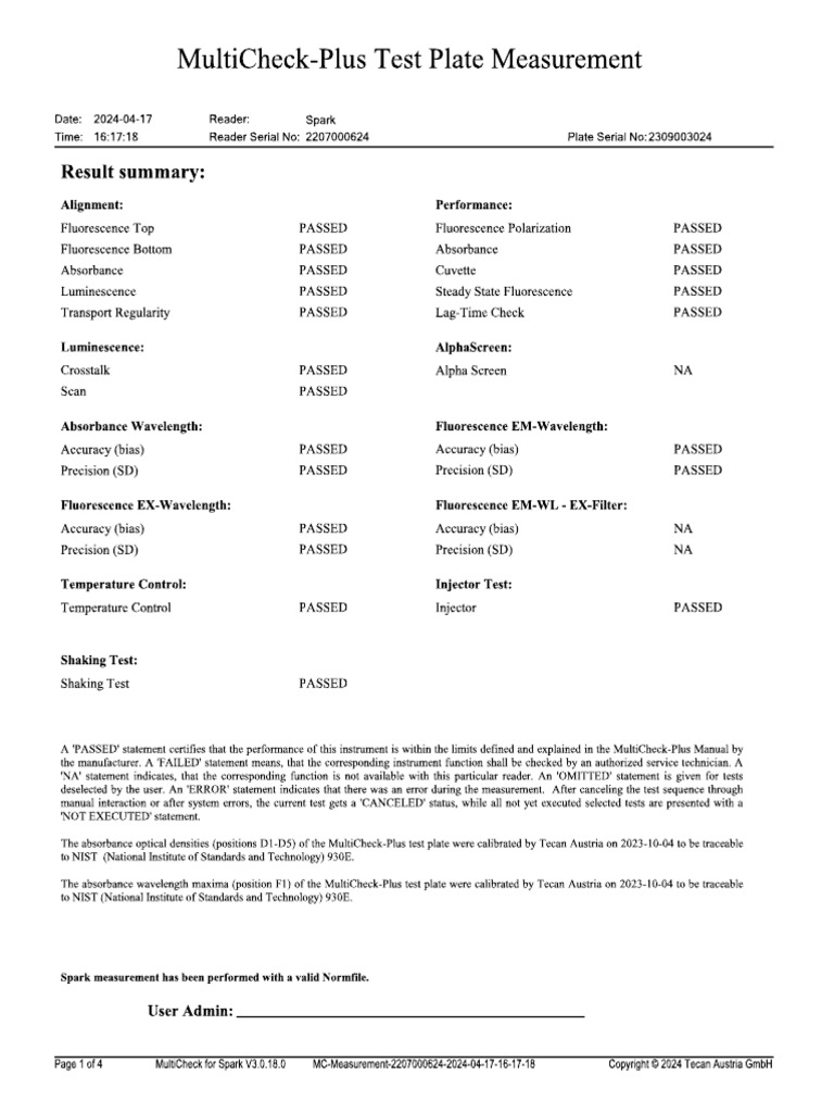 Multicheck SPARK Biofarma 17042024 | PDF