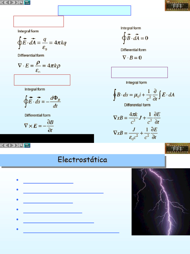 Fundamentos de Electrostática en Física | PDF | Energía potencial ...