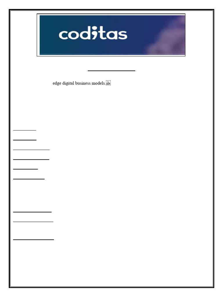 coditas-1 | PDF | Software | Information Technology