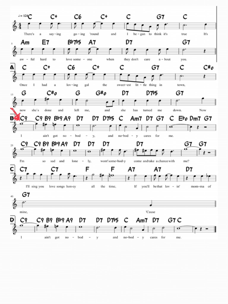 I aint got nobody | PDF