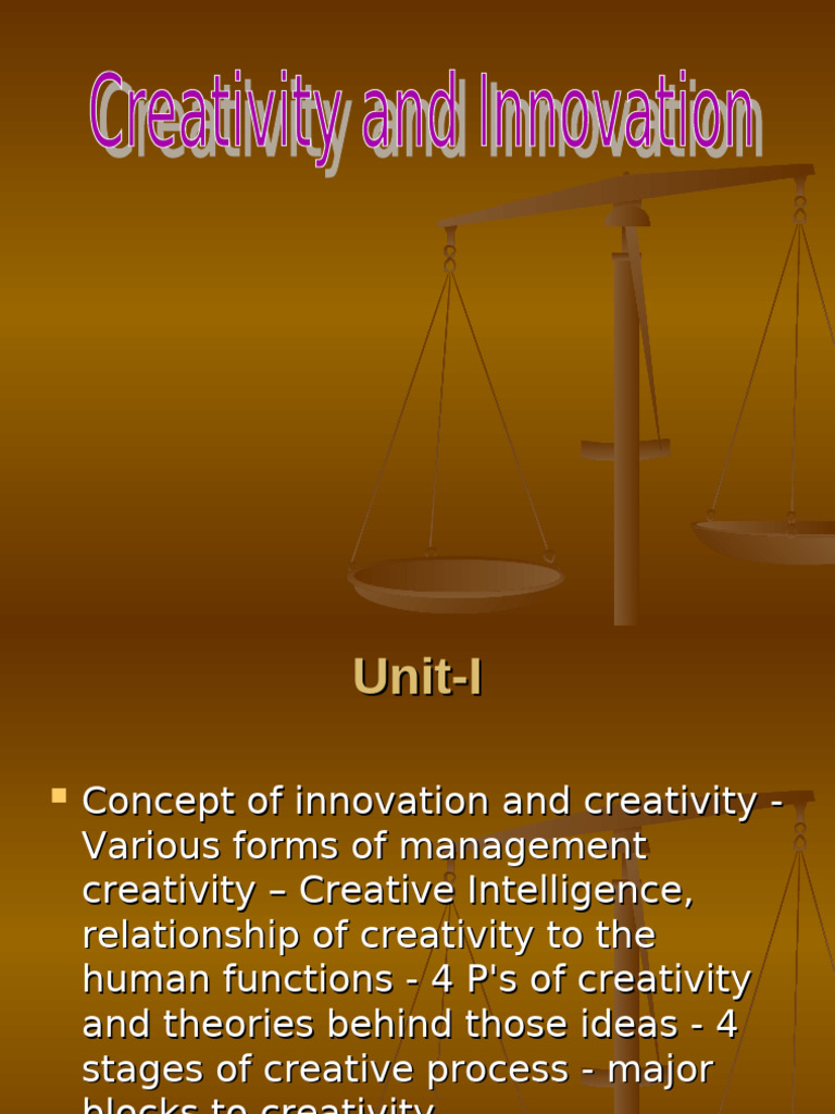 Innovation & Creativity | PDF | Creativity | Idea
