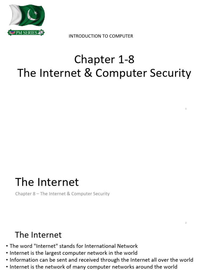 Ch-1-08 (Comp) - The Internet - Computer Security | PDF | World Wide ...