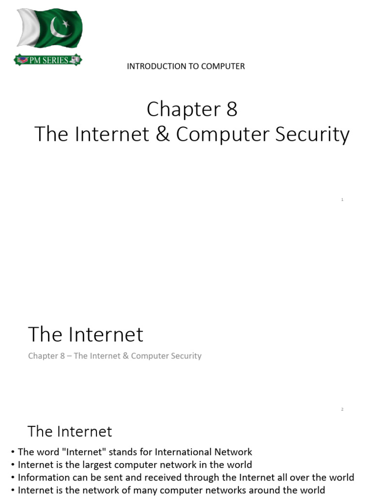 Ch-08 (Comp) - The Internet - Computer Security | PDF | World Wide Web ...