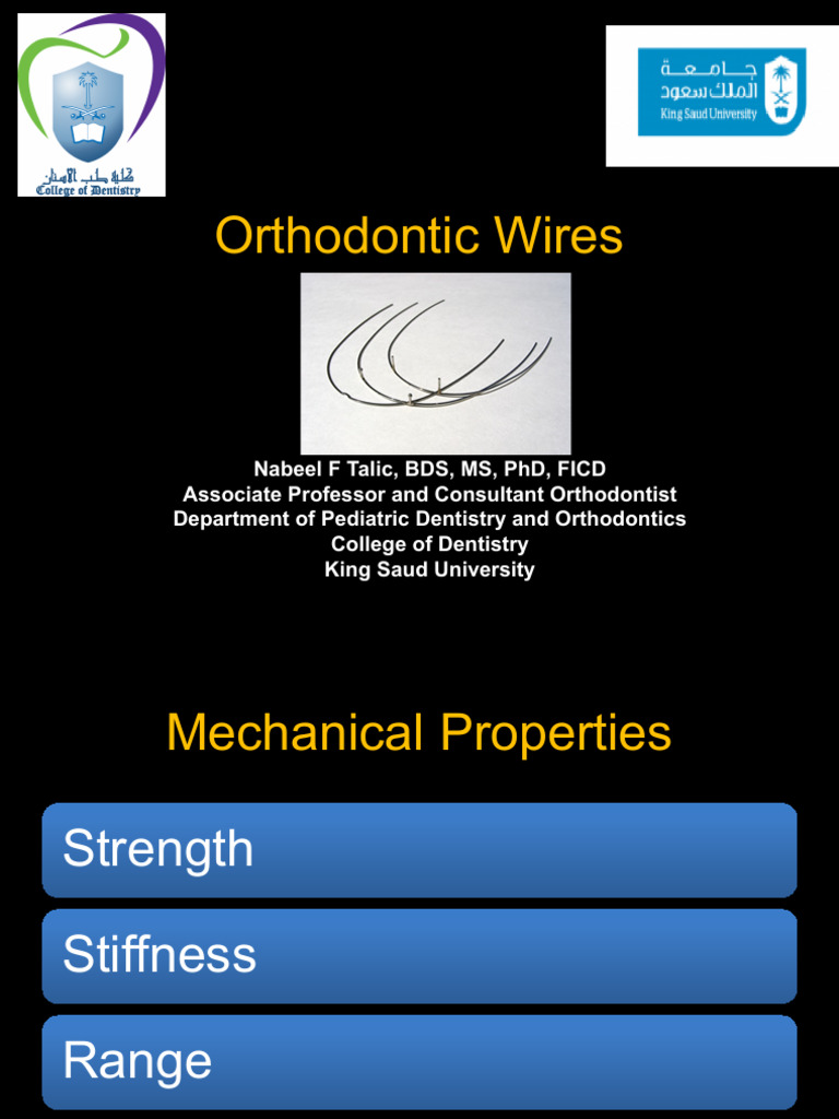 orthodontic_wires_pdf | PDF | Friction | Applied And Interdisciplinary ...