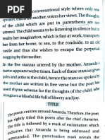 Poetic Devices in "Amanda" | PDF