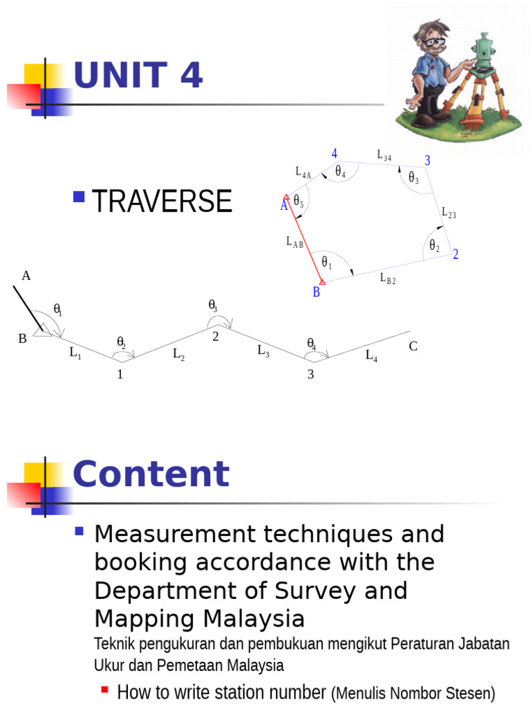 Topic 4 Traverse Computation | PDF
