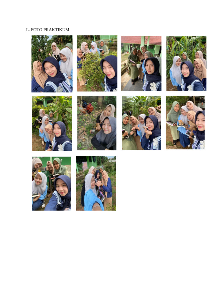 FOTO PRAKTIKUM KEL.1 | PDF