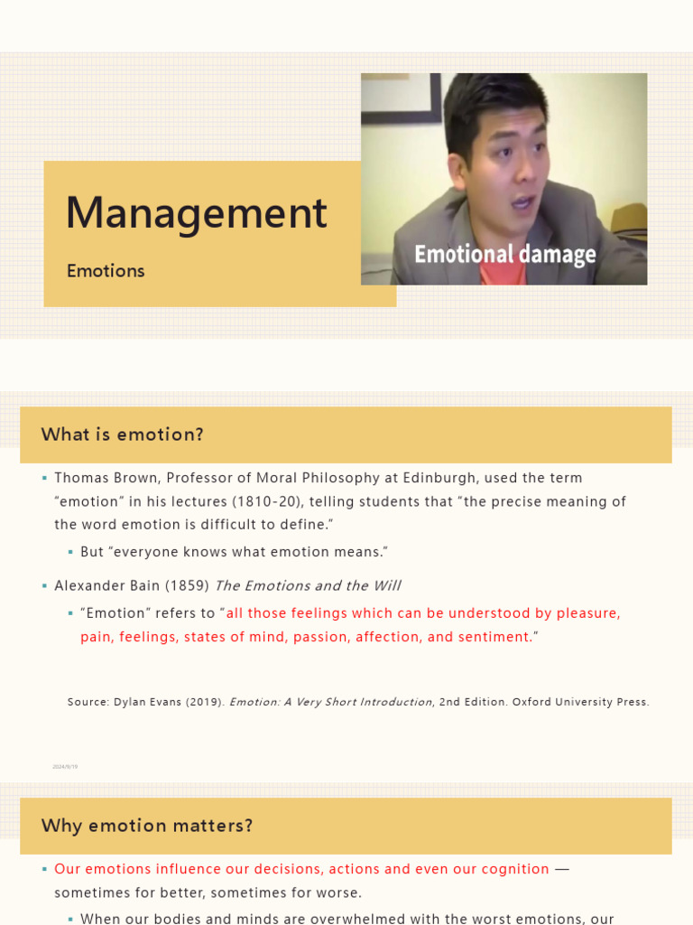 W4 Emotions and Mental Health | PDF | Psychological Resilience | Emotions