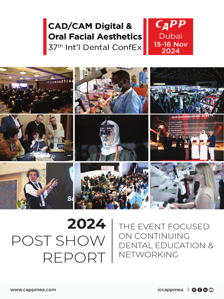 CAPP 2024 - Post - Show - Report-2 | PDF | Dentist | Dentistry