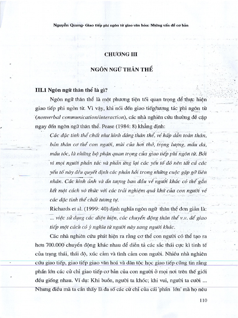 Giao Tiep Phi Ngon Tu (SV) | PDF