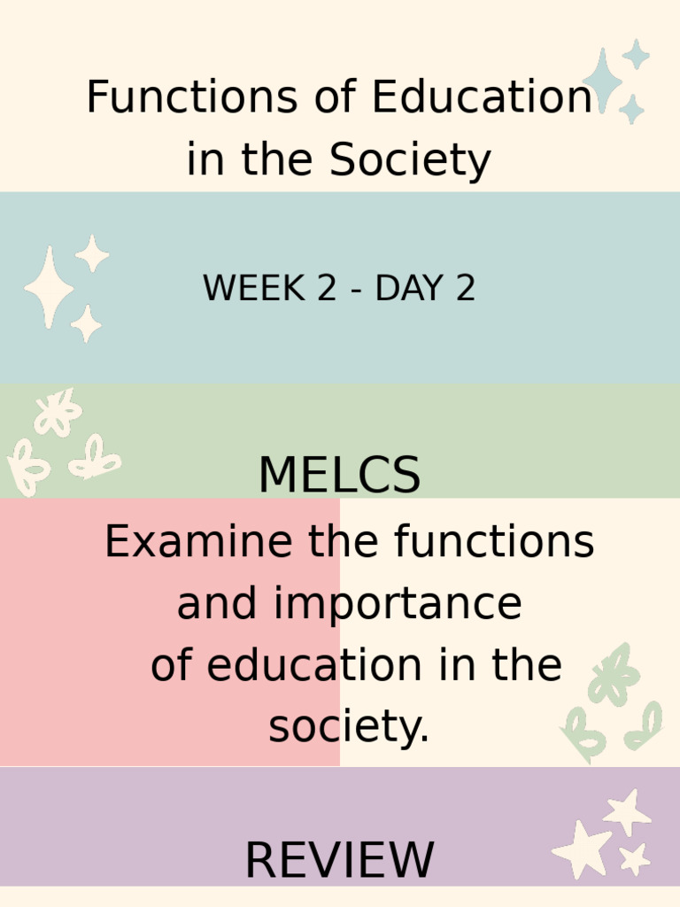 UCSP-week 2 - day 2 | PDF | Special Education | Self Actualization