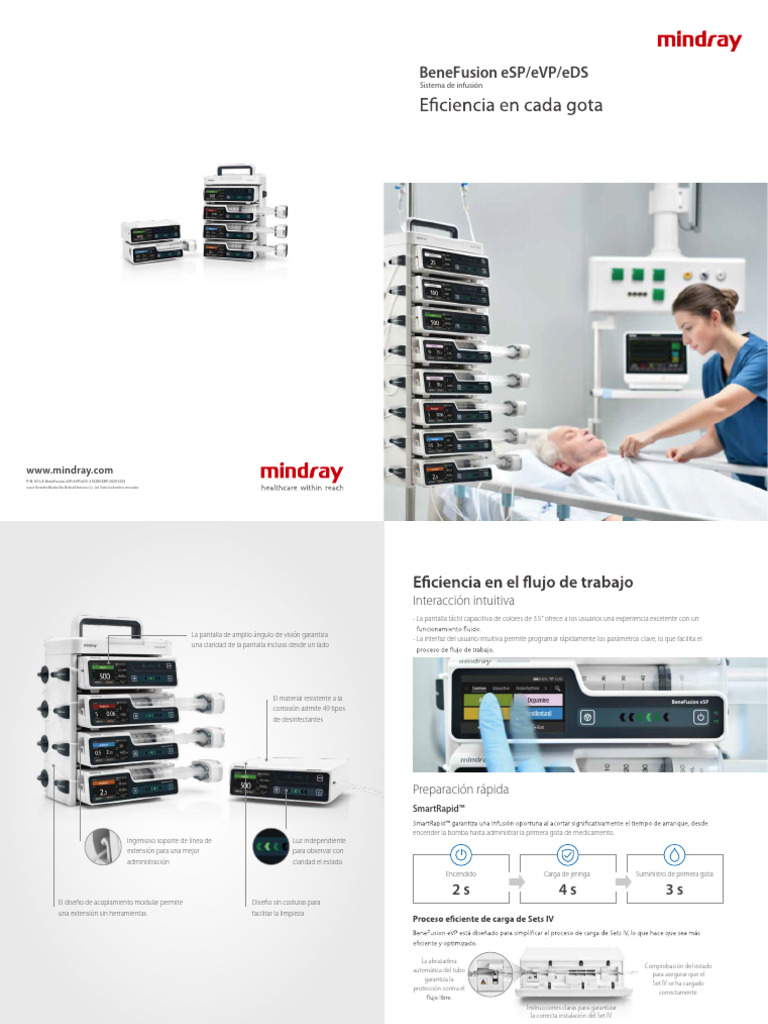 Manual de BeneFusion eSP/eVP/eDS | PDF