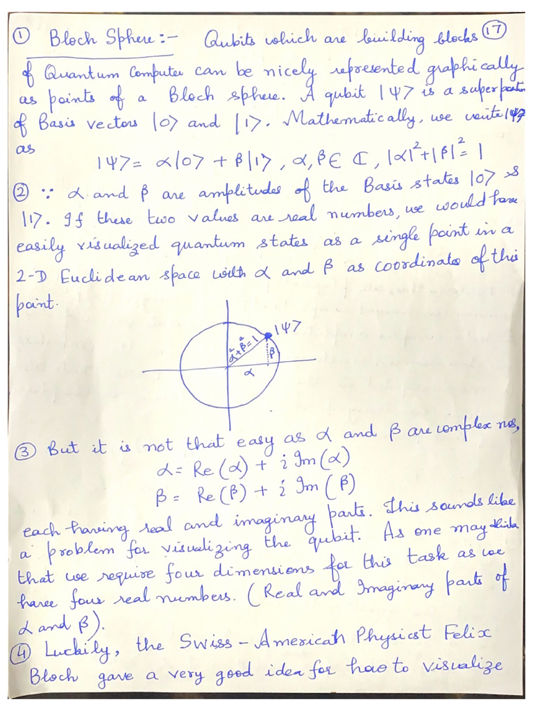 Bloch Sphere 6 | PDF