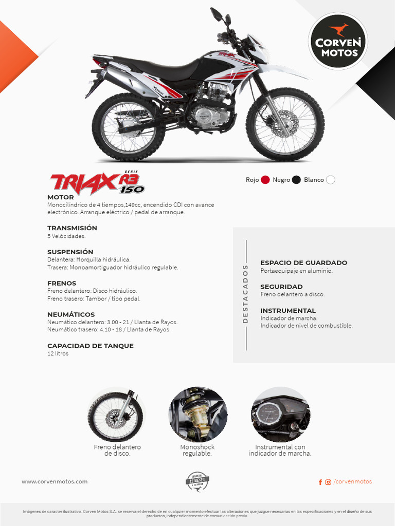 Triax 150 R3 Print | PDF | Vehículos terrestres | Carros deportivos