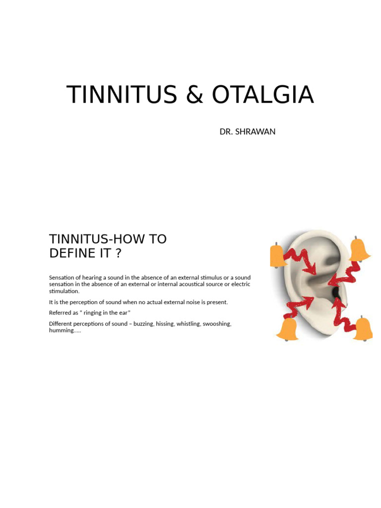 Otalgia 0tinnitus-1 | PDF | Tinnitus | Auditory System