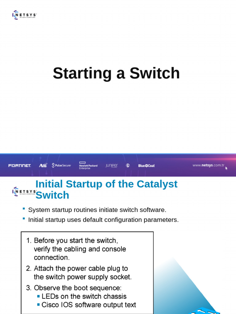 ICND110S02 3 Starting Switches | PDF | Ethernet | Computer Network