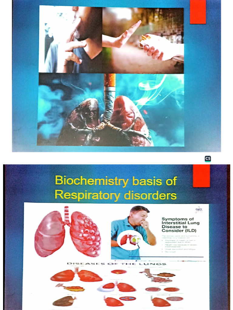 Biochemical Basis of Respiratory Disorders (Biochem) | PDF