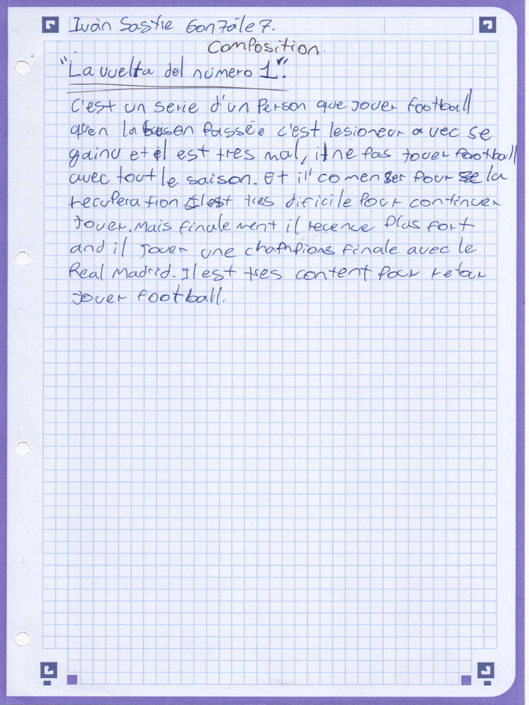 Redaction Pour Français | PDF