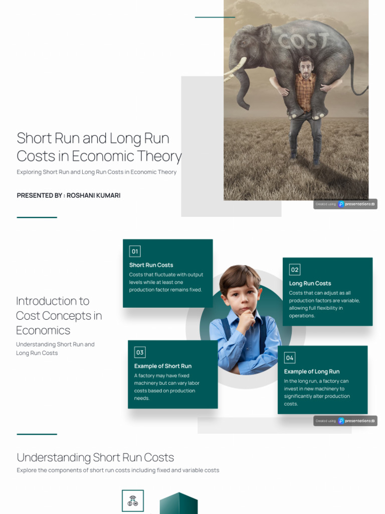 Understanding Short Run and Long Run Costs in Economics | PDF