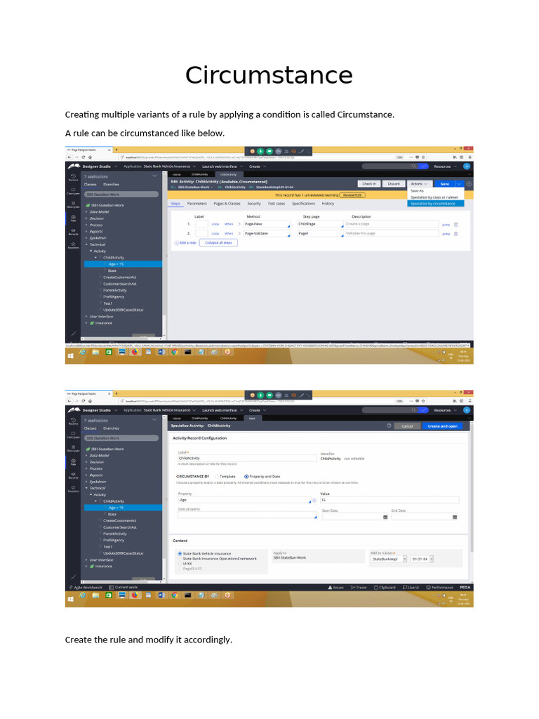 33 - Circumstance and Fow Actions | PDF