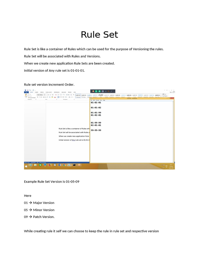 11- RuleSet | PDF