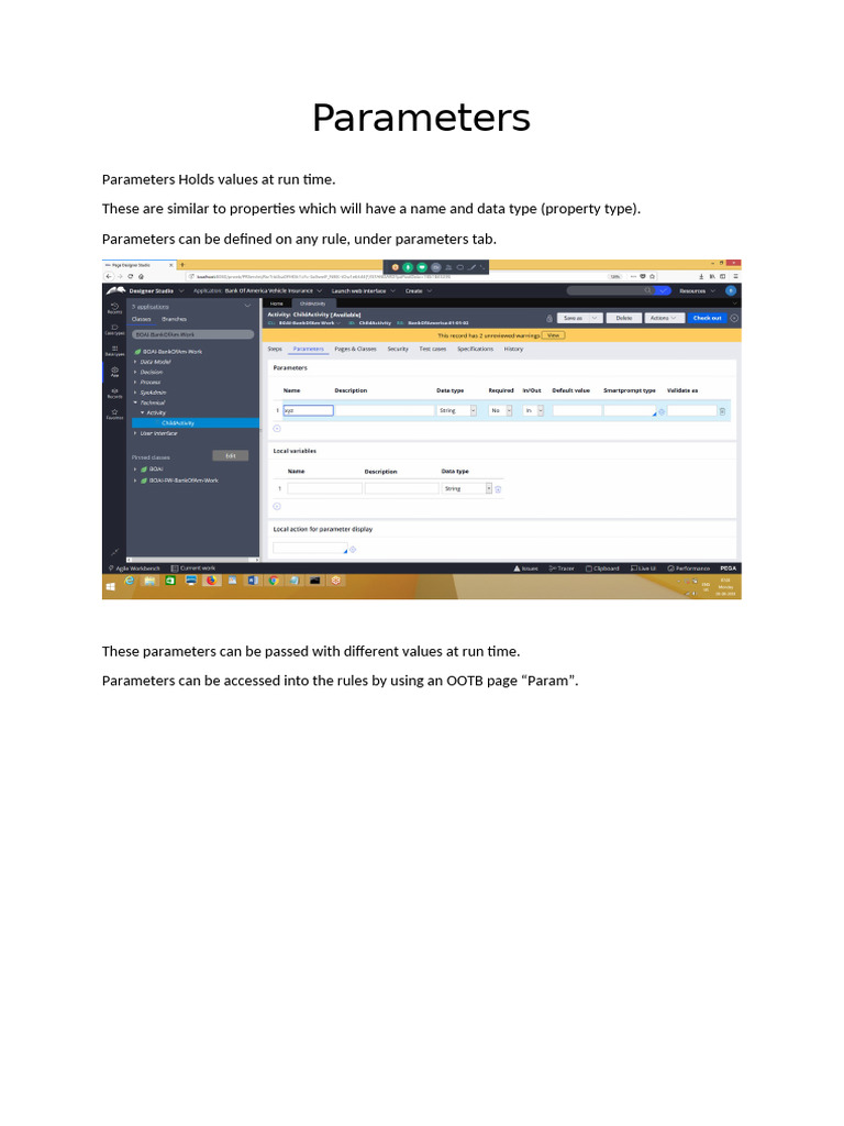 Understanding Runtime Parameters in PRPC | PDF