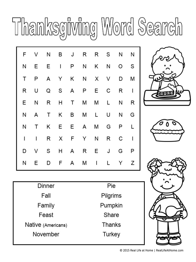 Thanksgiving Word Search Puzzle | PDF | Thanksgiving | Gratitude