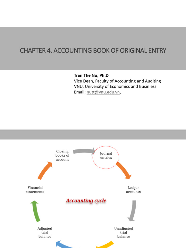 4.1. Book Entry | PDF | Debits And Credits | Money