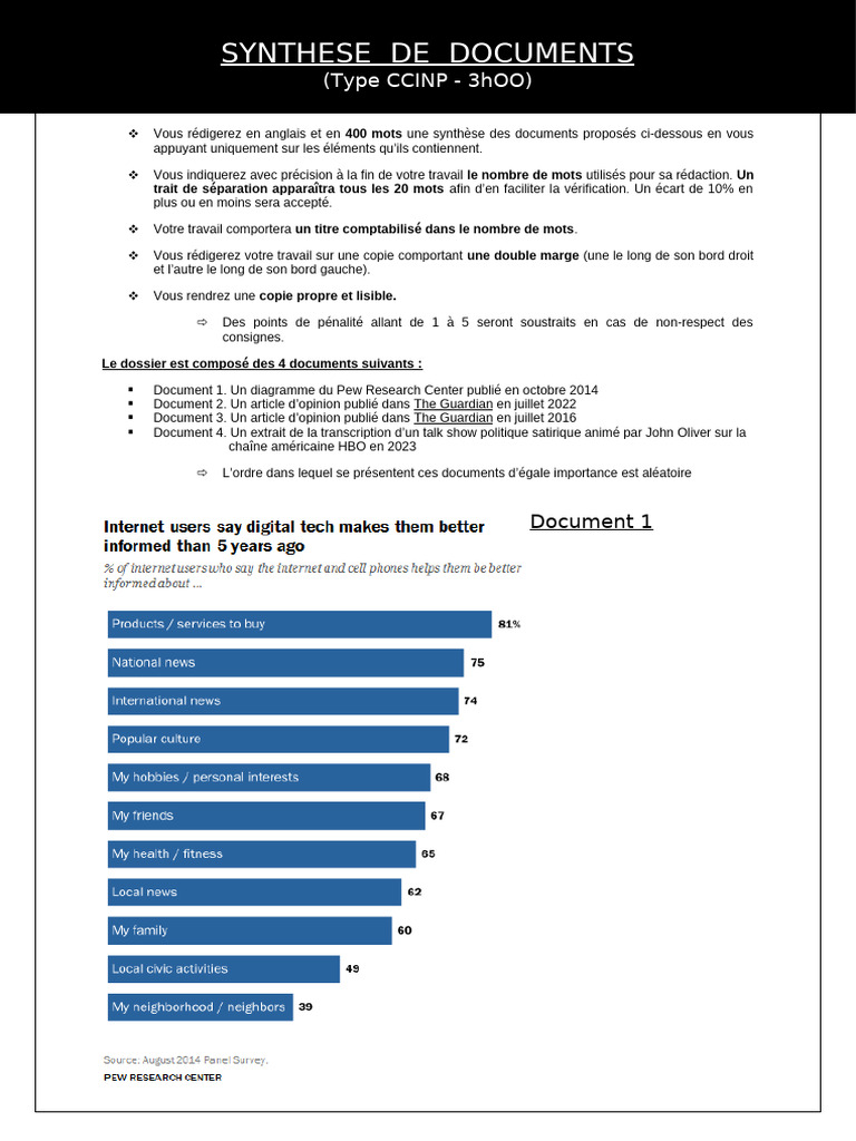 Truth and The Media (Corrigé Sujet Type CCINP) | PDF | News | Human Communication