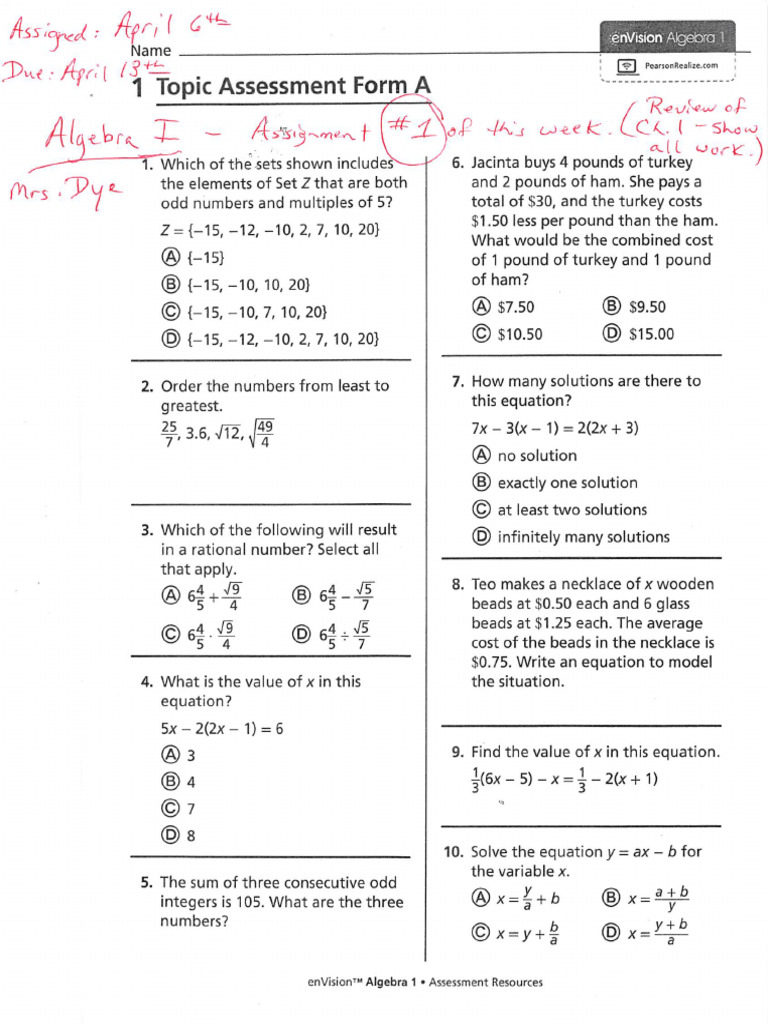 1-5 Quiz Top Secret | PDF