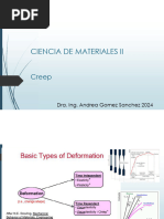 Creep (2024) | PDF | Fluencia (deformación) | Deformación (ingeniería)