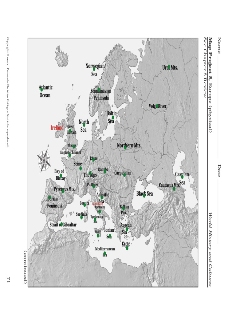 World History Map Project 05 | PDF | Europe