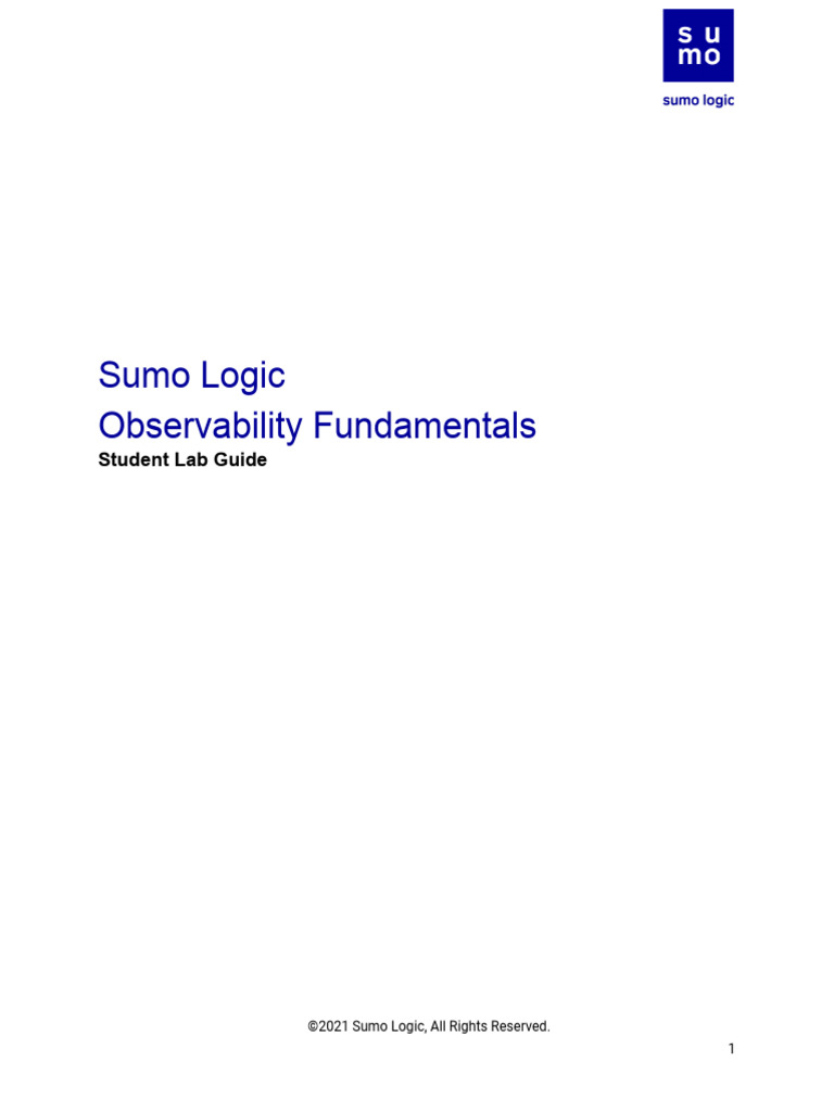 Student_lab_Guide_-_Observability_Fundamentals (1) | PDF | Login ... Student_lab_Guide_-_Observability_Fundamentals (1) | PDF | Login ...